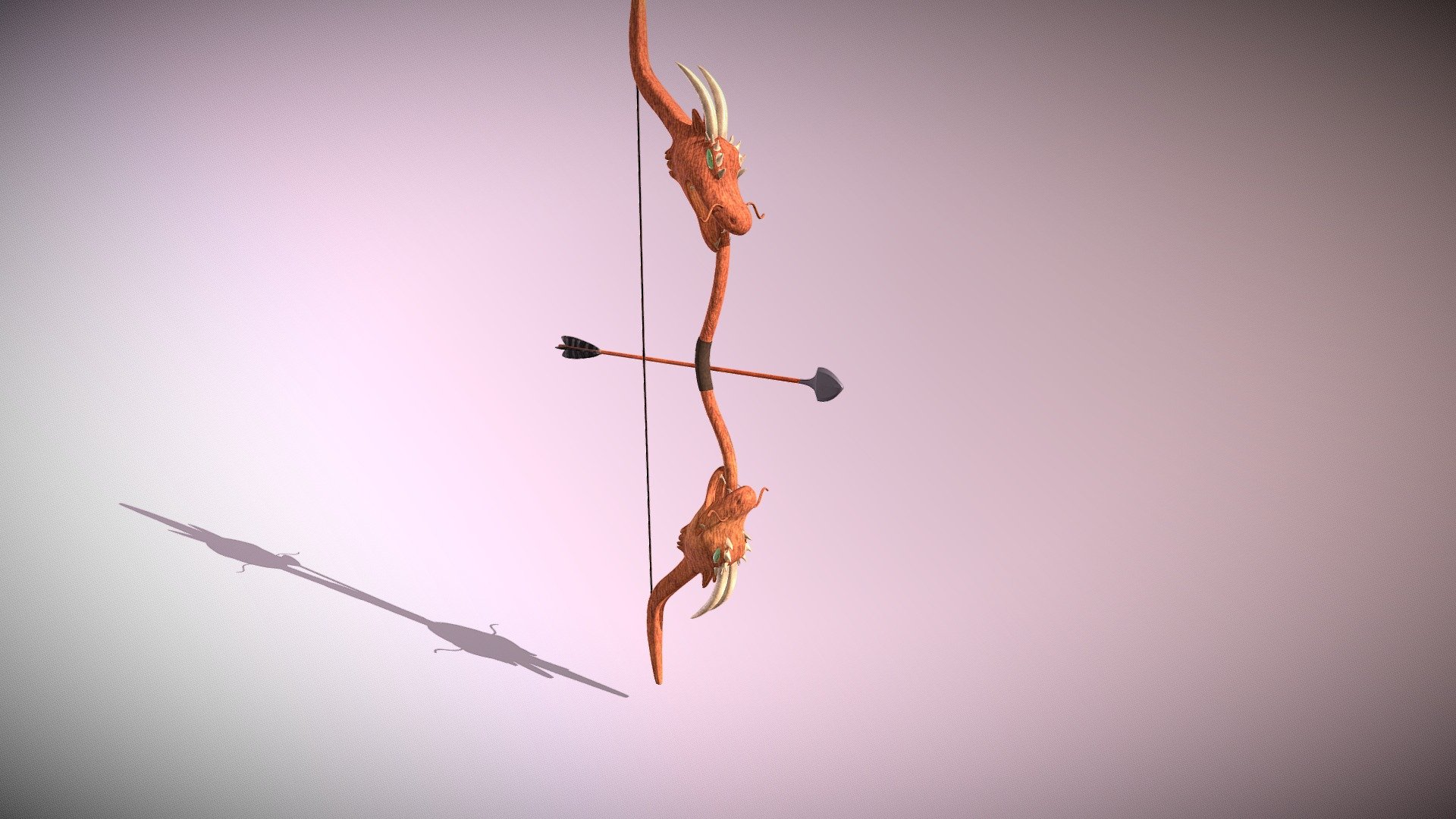 Dragon Bow - 3D model by Bree_Dotson [d57dd8e] - Sketchfab