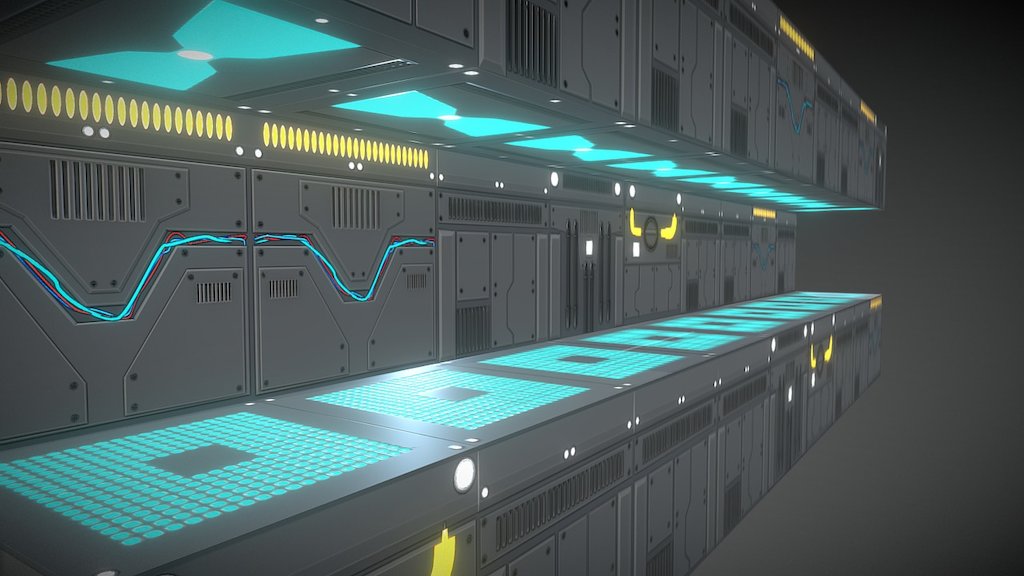 Modular SciFi Cube - Download Free 3D model by JennyB (@jenny77 ...