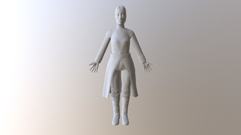 Female - 3D model by Ethan Boddy (@eboddy) [d57f4af] - Sketchfab