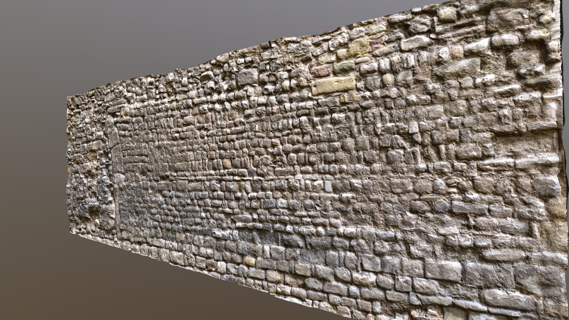 Old Medieval Wall 3 - Download Free 3D model by slls666 [d57fd10 ...