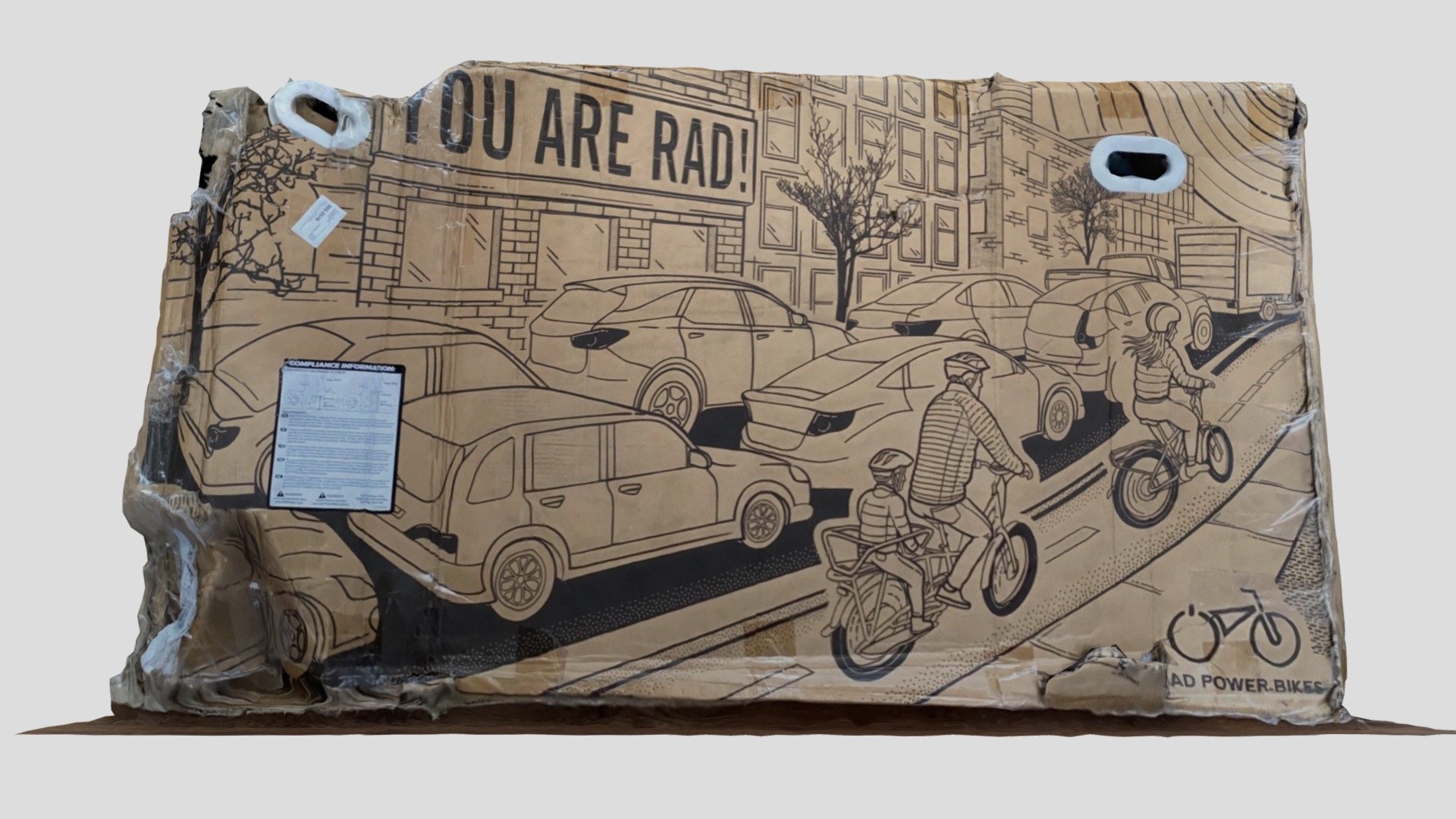 Day 126: Damaged e-bike box - Download Free 3D model by uttamg911 ...