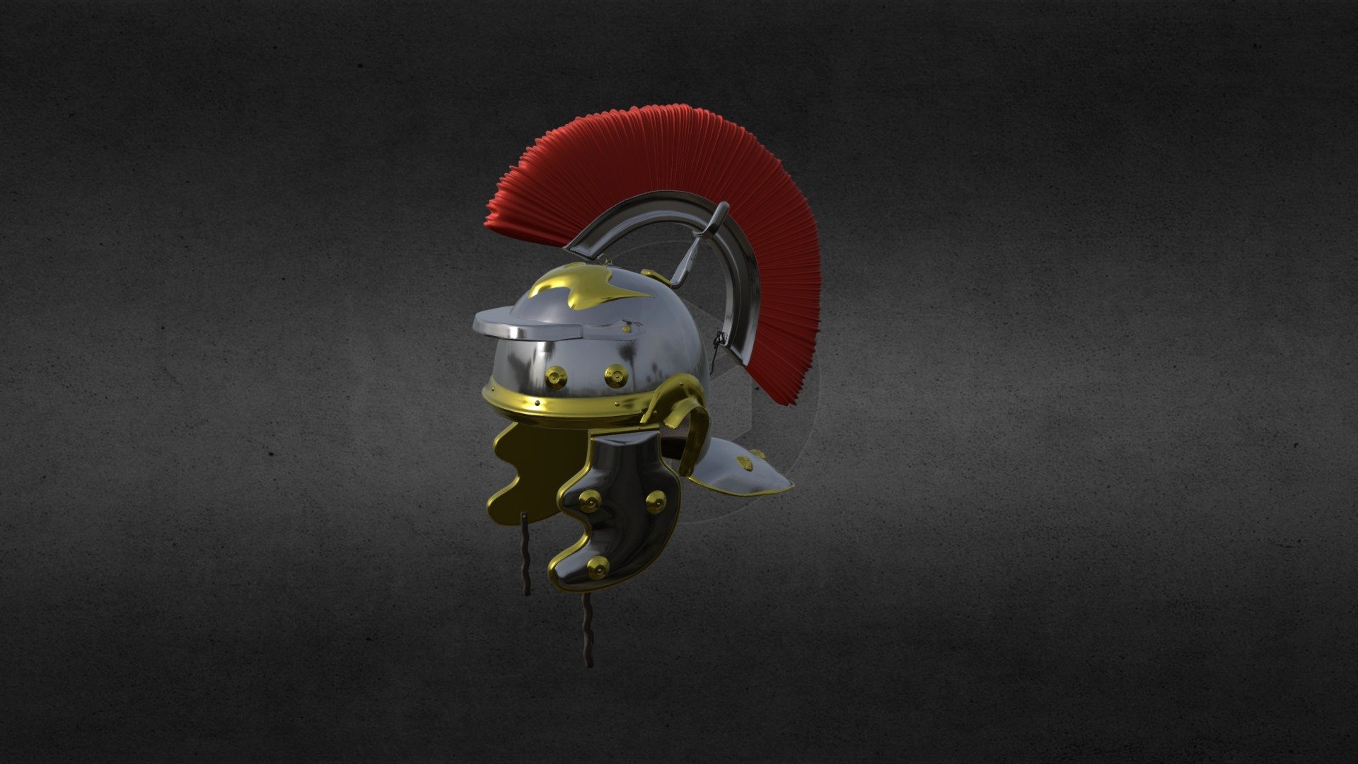 Centurion Helmet - 3D model by KimWilhelmsson [d580903] - Sketchfab