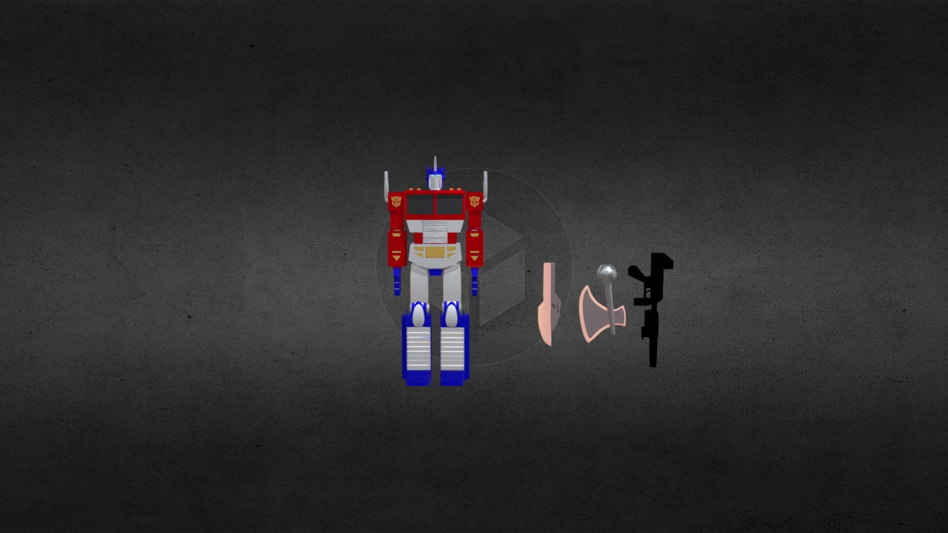 Optimus Prime - Download Free 3D model by Blender user Srikanth M (@Ani ...