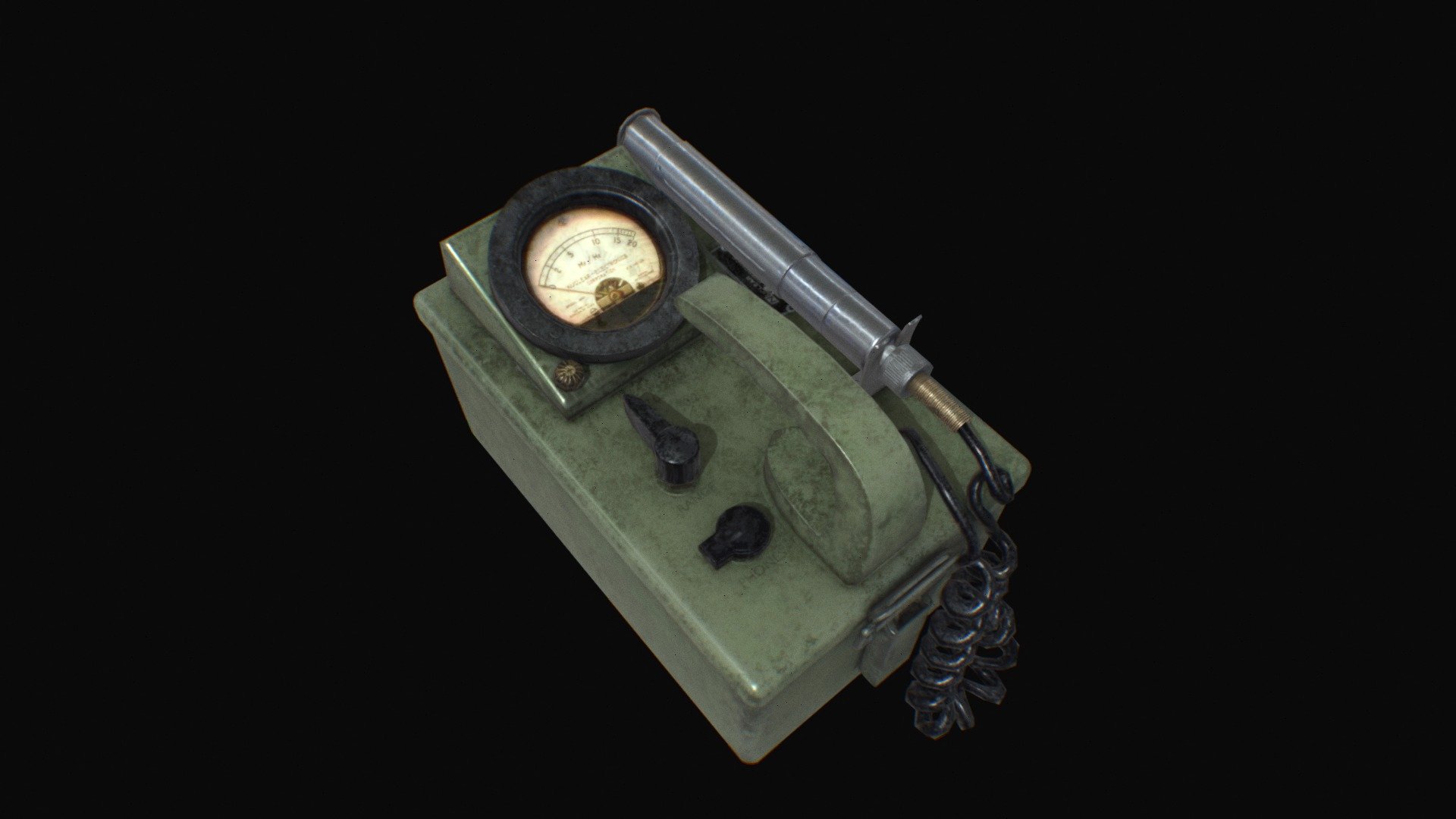 Beta / Gamma Survey Meter IM-113A/PDR - Download Free 3D model by ...