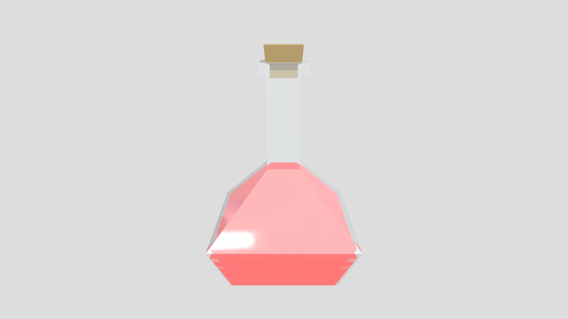 Potion - Low Poly - Download Free 3D model by Awesopossum [d5845e9 ...