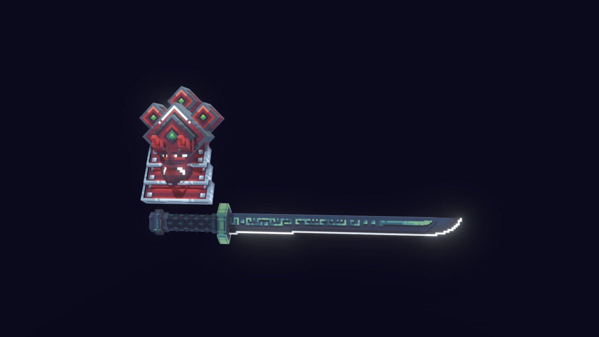 Oni sword - 3BSTUDIO - 3D model by 3B STUDIO (@3BStudioMC) [d584d3d ...