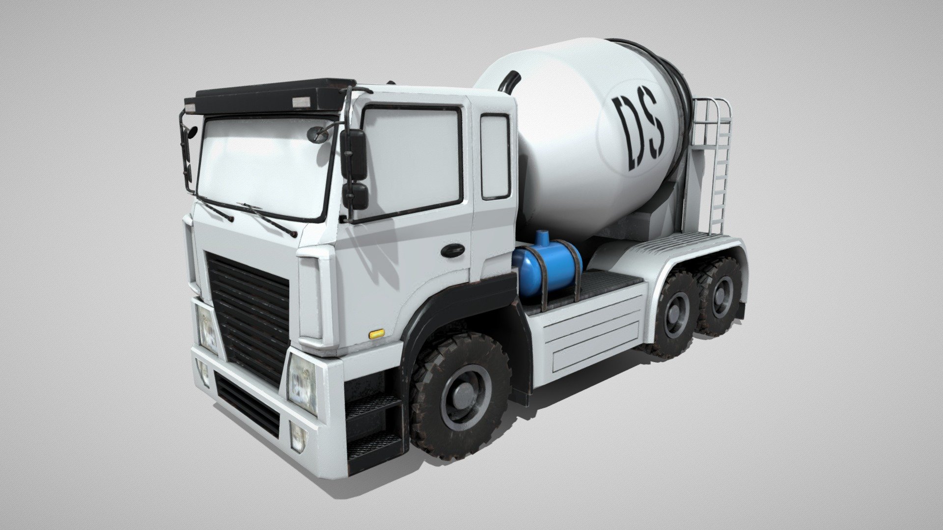 Remicon truck - Buy Royalty Free 3D model by digikstudio [d58701b ...