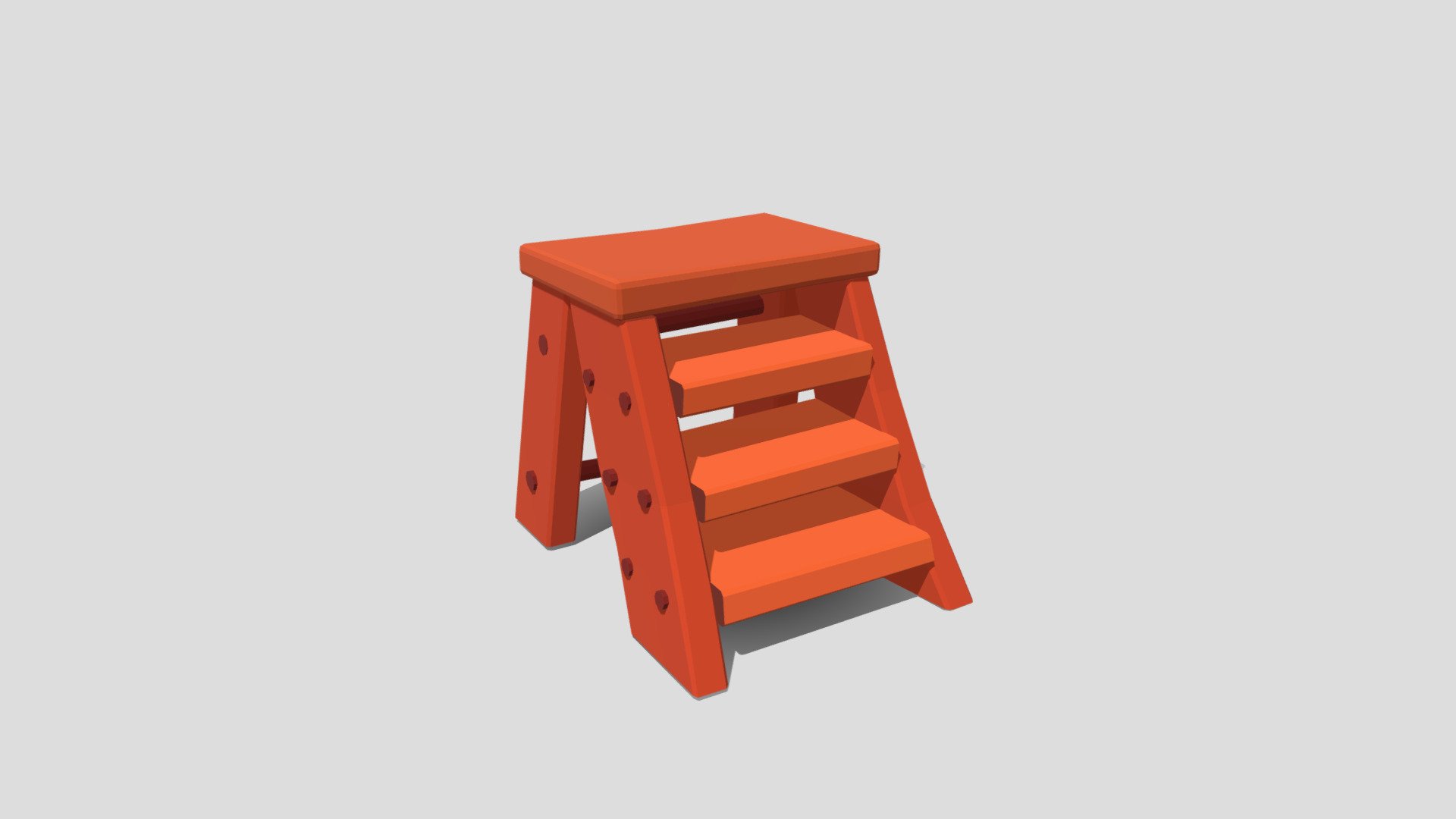 Low poly wood stairs - Download Free 3D model by assetfactory [d5870e3 ...