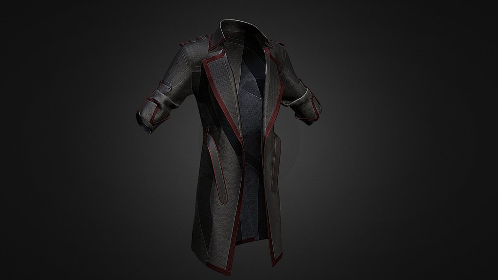 COAT - 3D model by fletcherkinnear [d5877c7] - Sketchfab