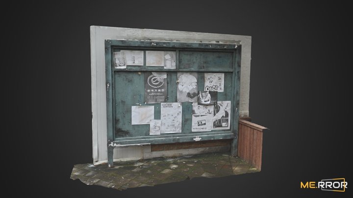 Bulletin-board 3D models - Sketchfab