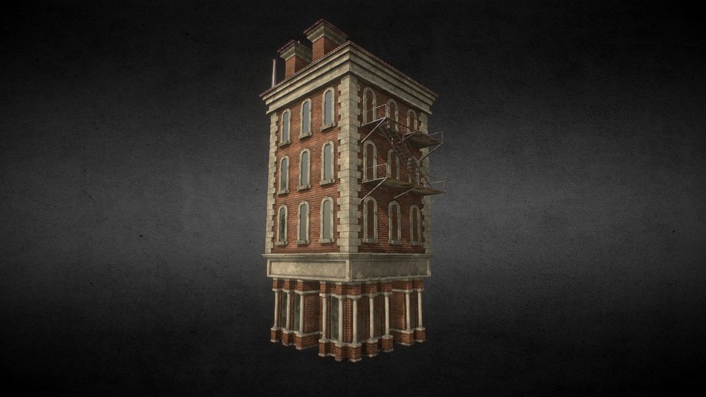 Building No. 1 - 3D model by Andreas Mischok (@andreasmischok) [d5891d1 ...
