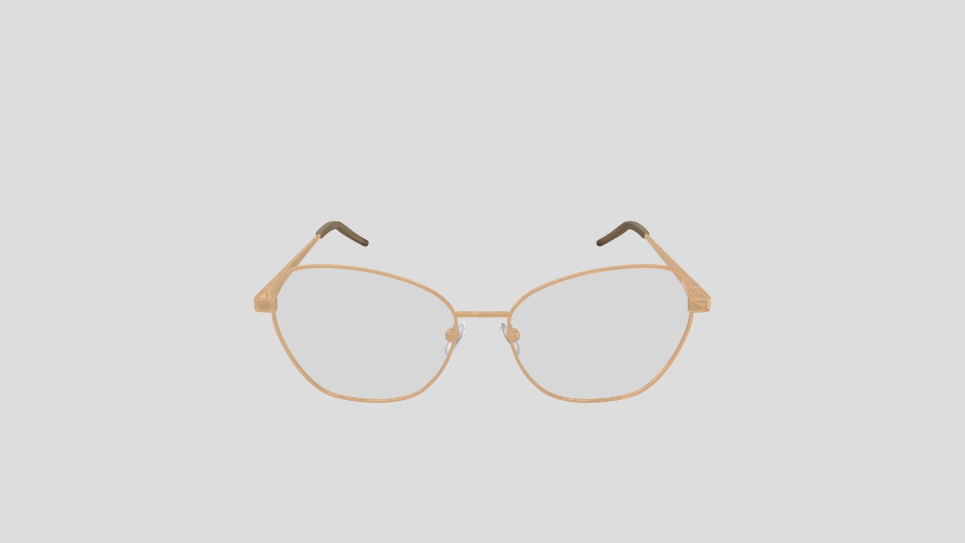Eco - Grenada Rose Gold Glasses - Buy Royalty Free 3D model by ...