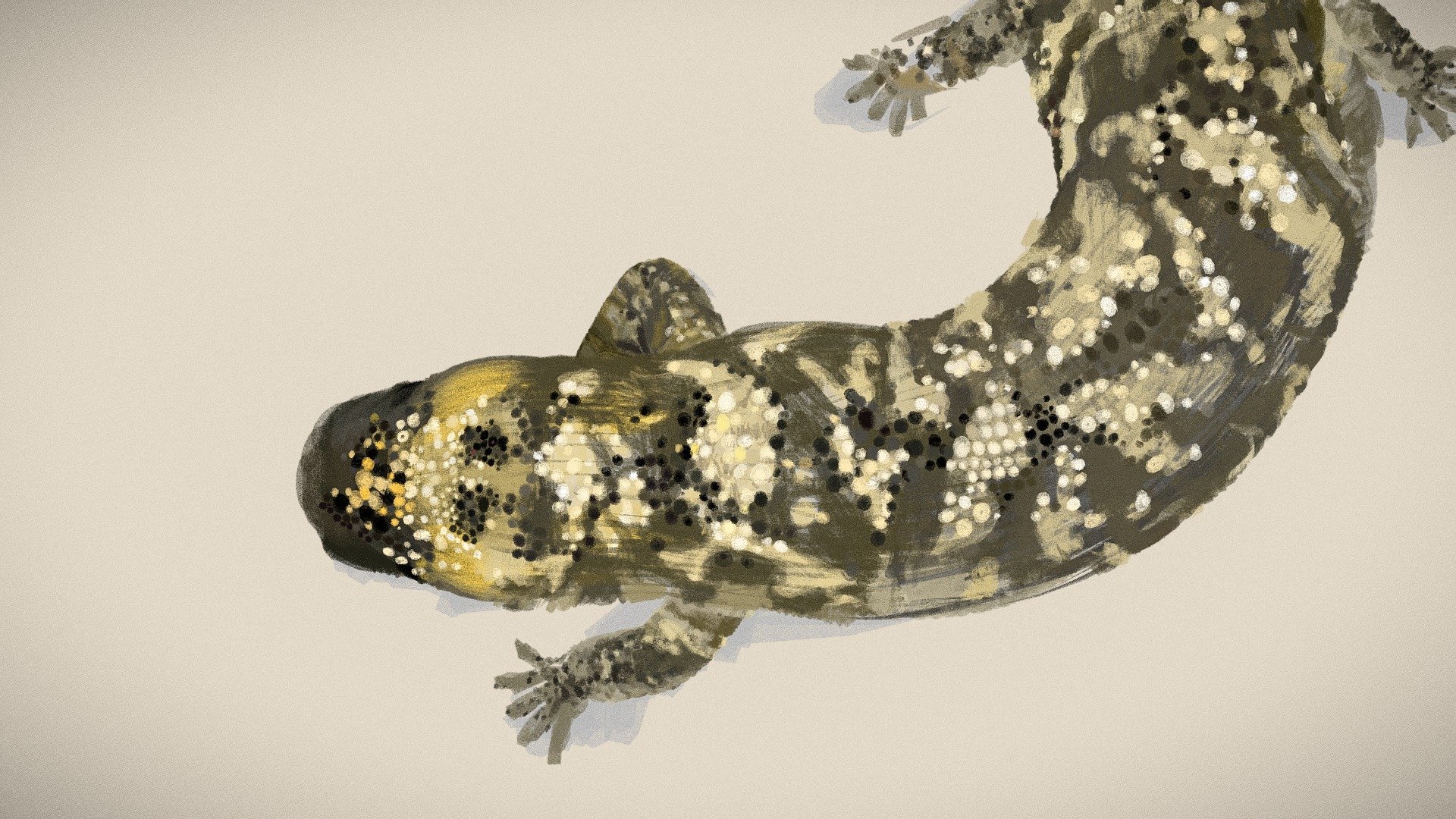 Gila Monster - 3D model by Ram (@Rambonam) [d58a247] - Sketchfab