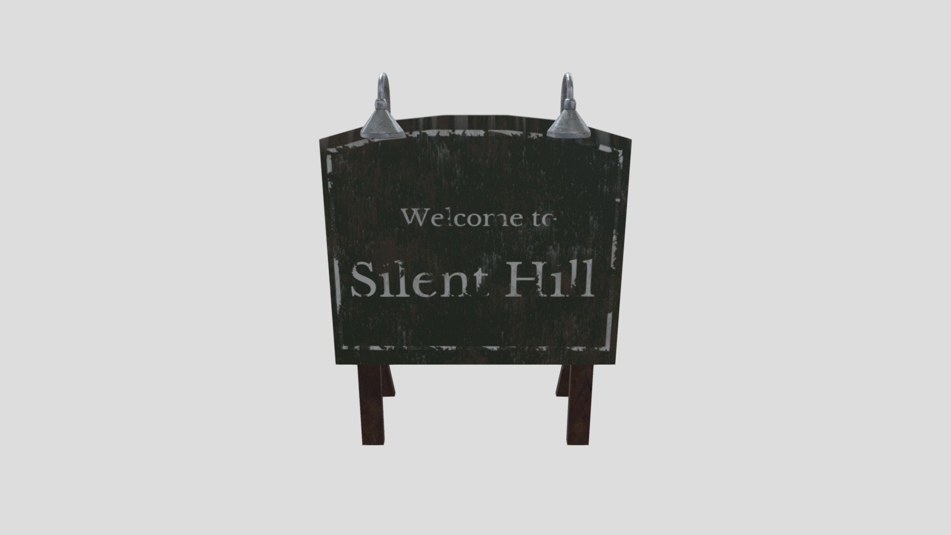 Silent Hill BillBoard - 3D model by kuchengkurap [d58bc20] - Sketchfab