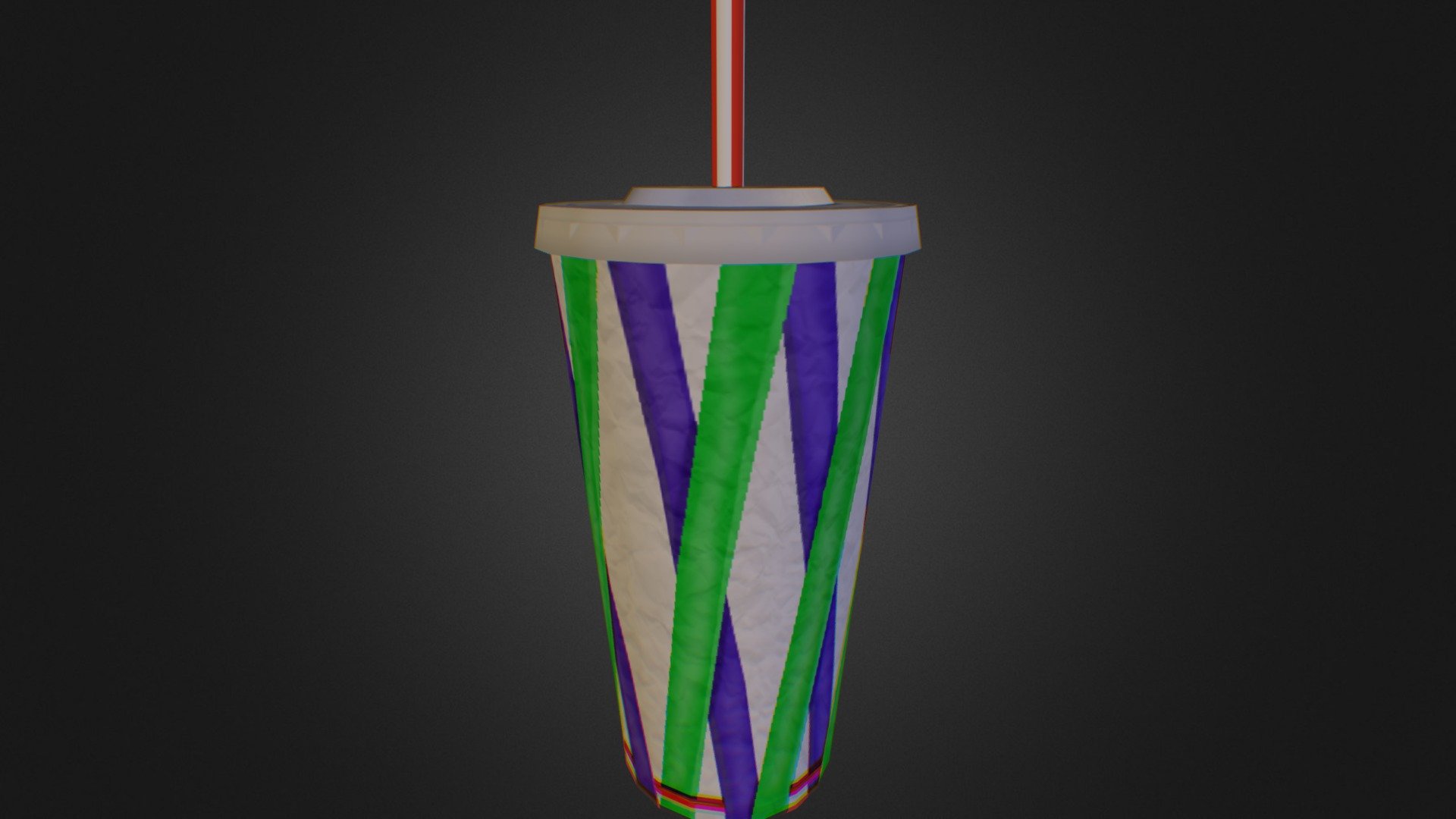 Low Poly Soda Cup - 3D model by NickKarras [d58d36f] - Sketchfab