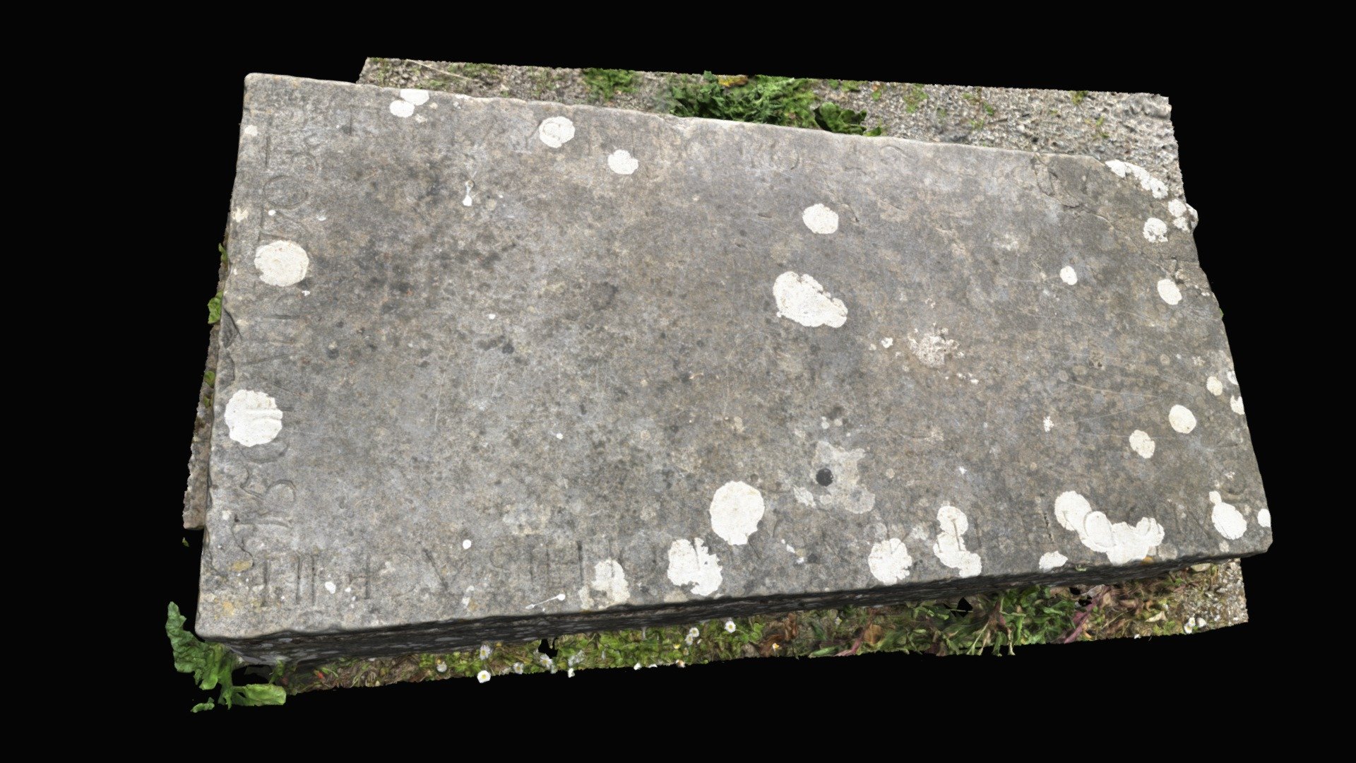 Templemore Grave Slab Cover (TN029-062006-) - Download Free 3D model by ...