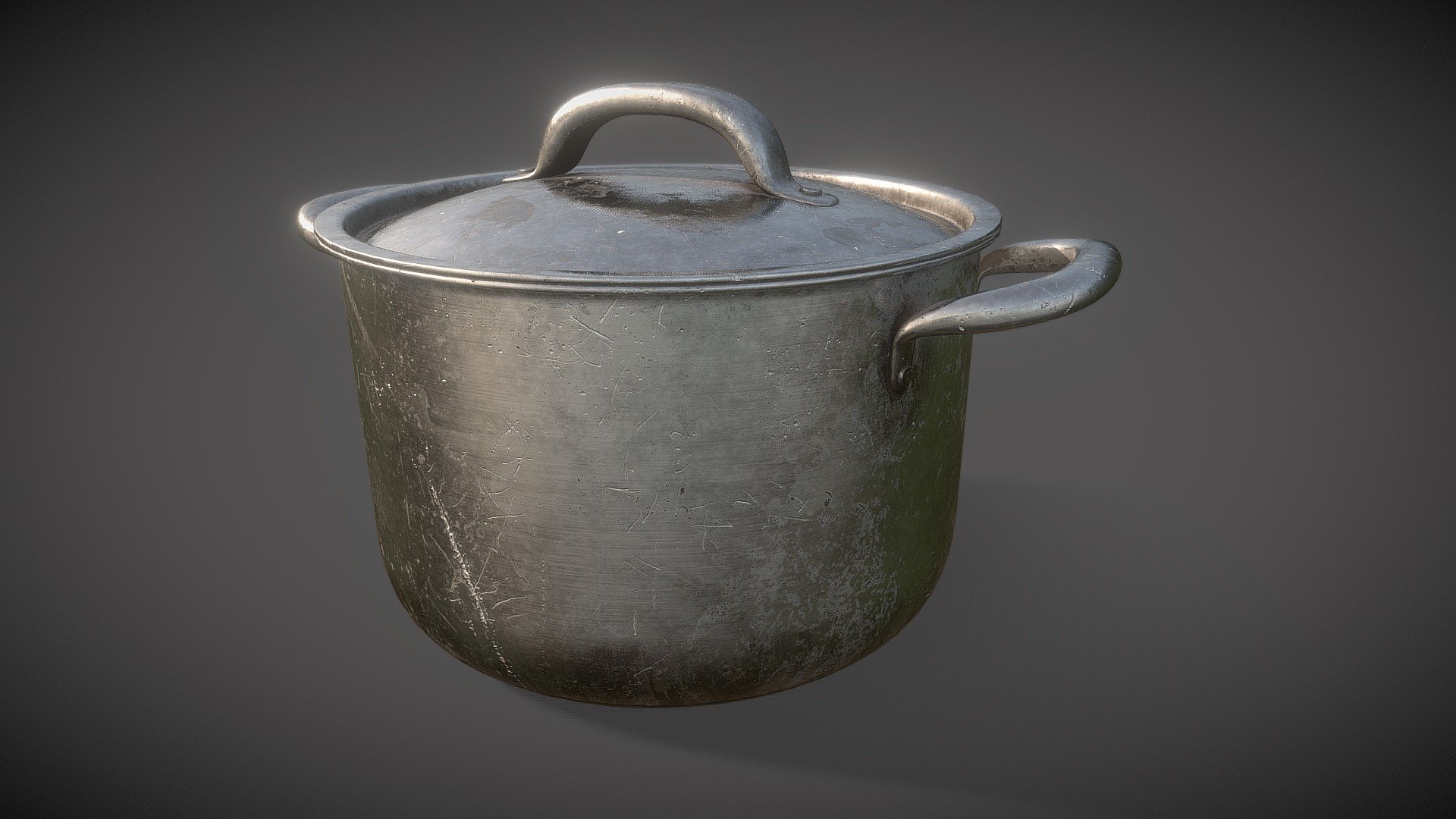 Steel Pot - Material Study - 3D model by TonyGalindo3d [d58d8d4 ...