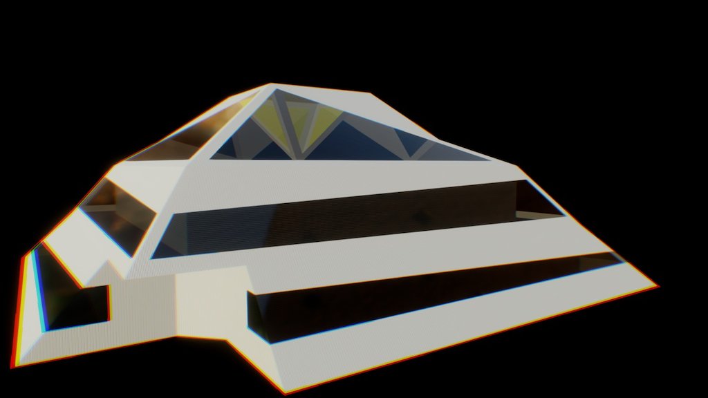 Pyramidic Villa - 3D model by Aboodi Taha (@abooditaha) [d58d9ac ...