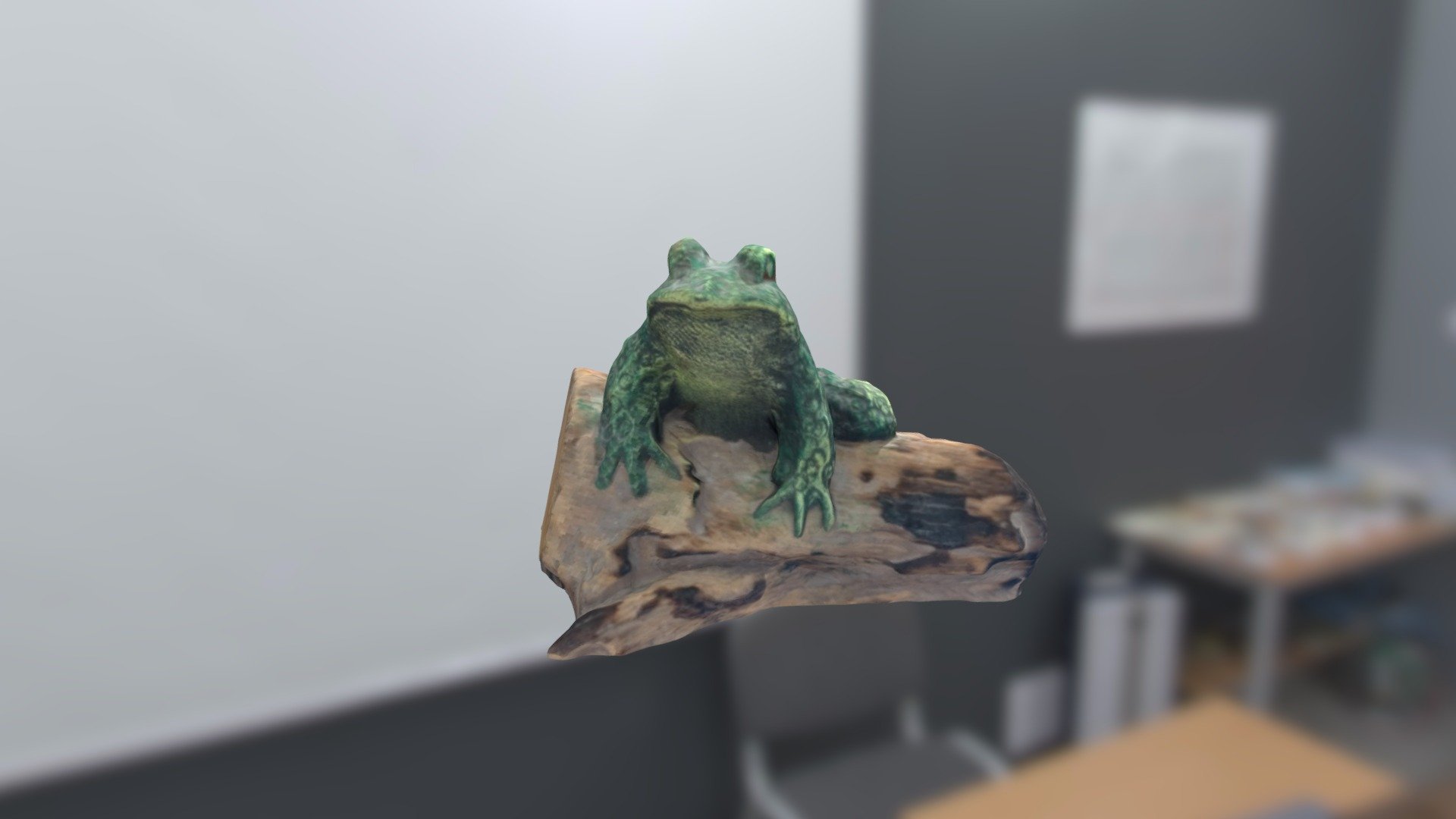 3D Frog - 3D model by Refref1990 [d58eda8] - Sketchfab