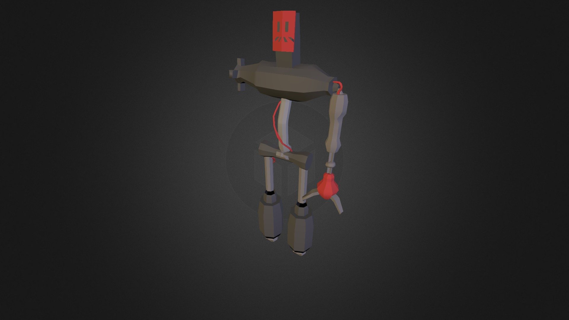 Robot - 3D model by oliviasulonen [d58f9c7] - Sketchfab