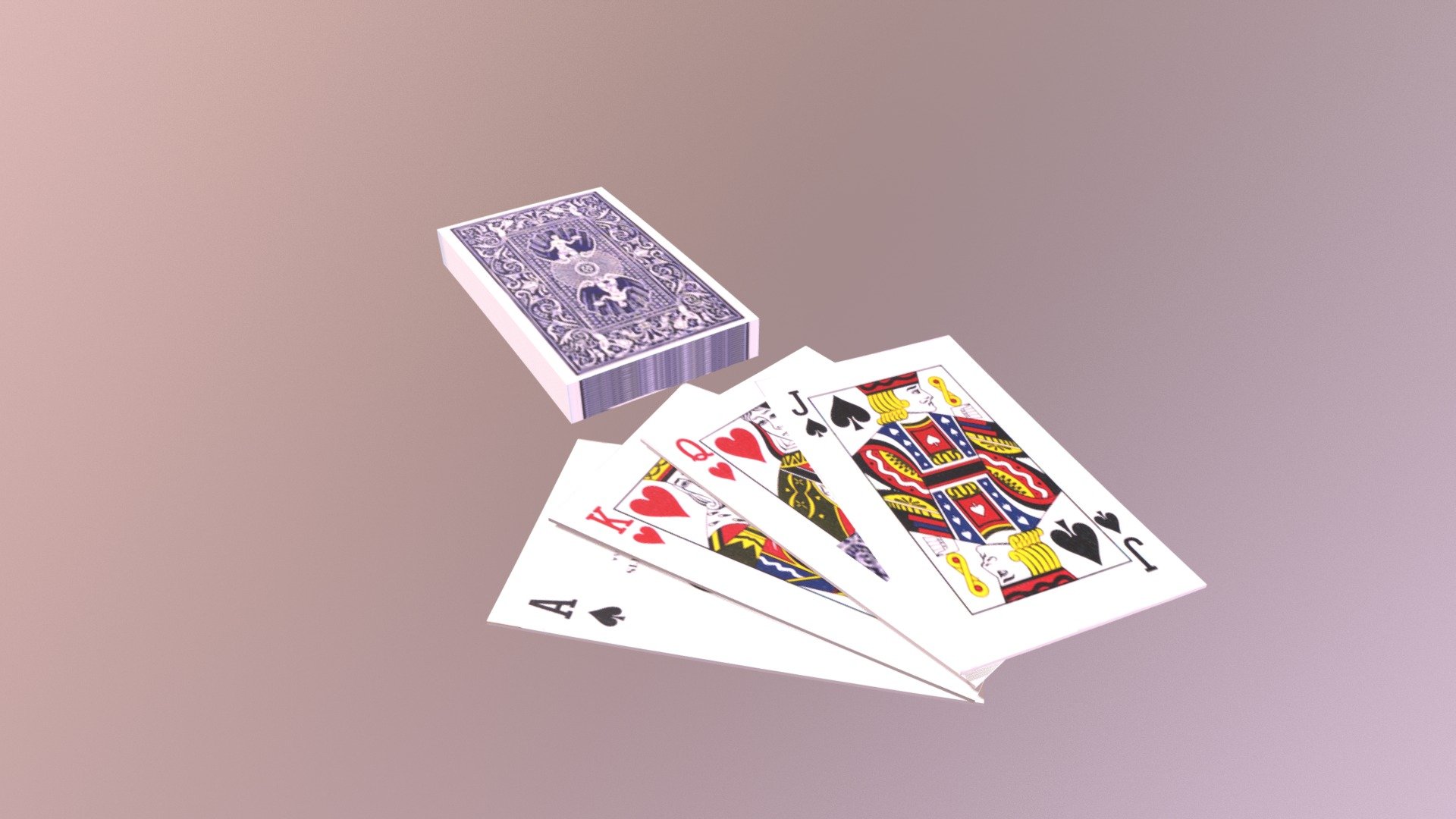 Card Deck - Download Free 3D model by mcnubbin [d59018b] - Sketchfab