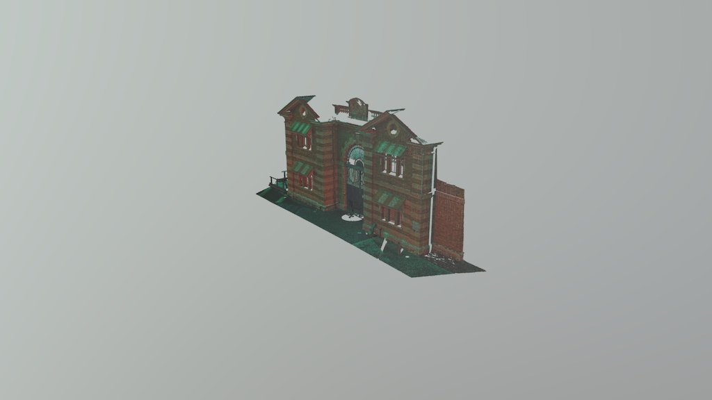 Boggo Road Gaol - Front Gates - Download Free 3D model by c_hutchison ...