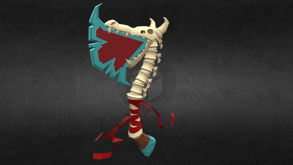 Stylised Axe - Download Free 3D model by tfarrstudent [d594b78] - Sketchfab