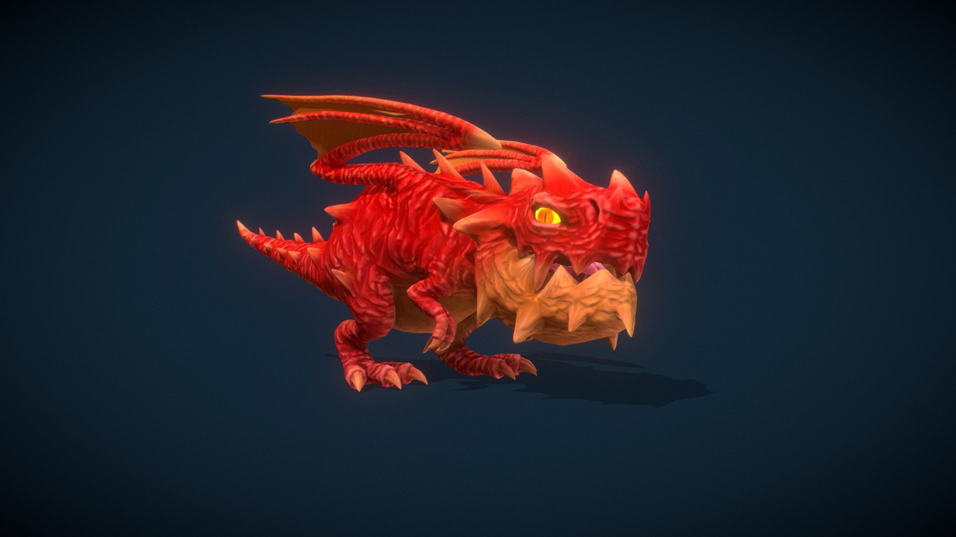 Dragon - 3D model by Lil_Pupinduy [d595b7c] - Sketchfab