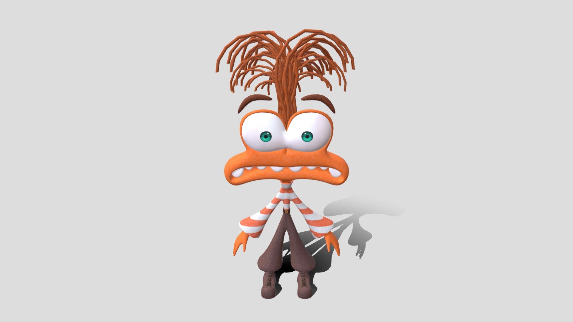 Inside Out 2 - Anxiety - 3D model by Lomi-creatives (@natman3210 ...