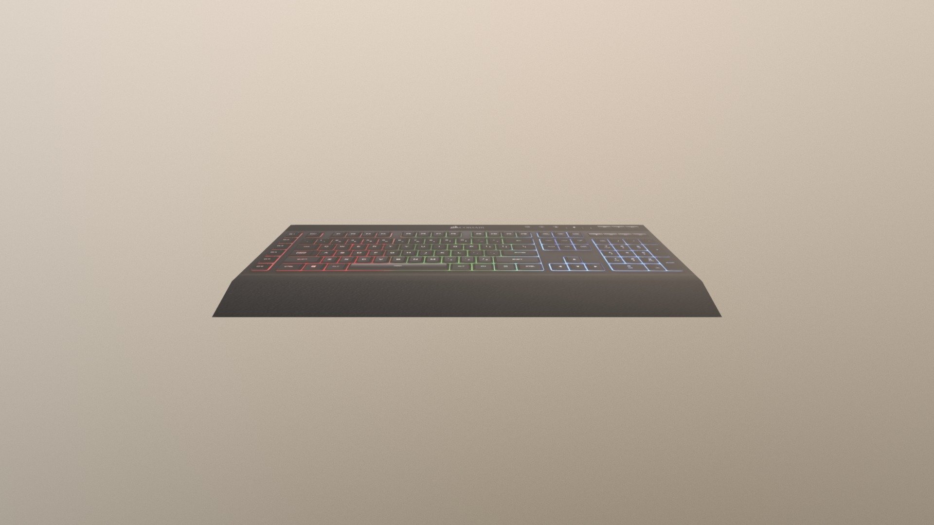 Keyboard Model - 3D model by Alexis Diaz (@alexediaz7) [d596fca ...