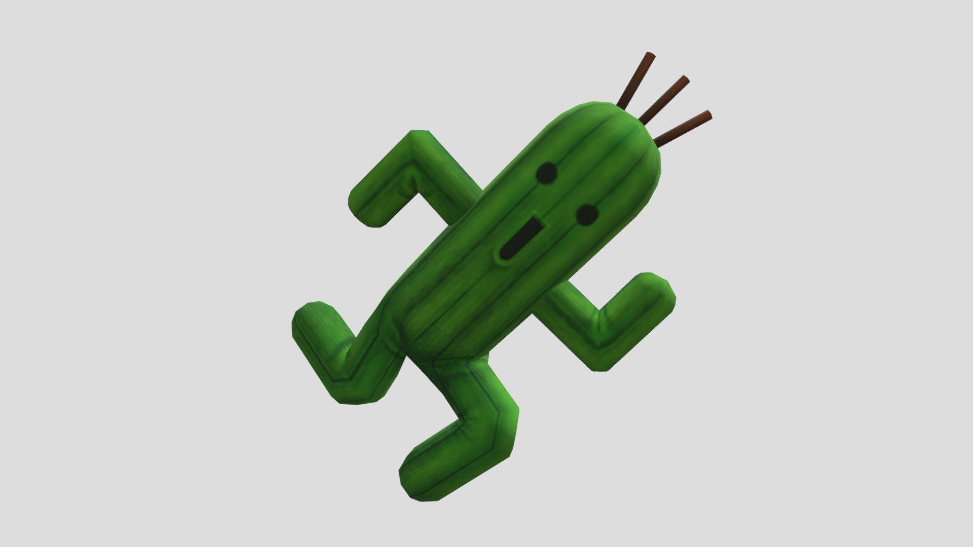 Cactuar FFX - Download Free 3D model by chatholoboom7745289 ...