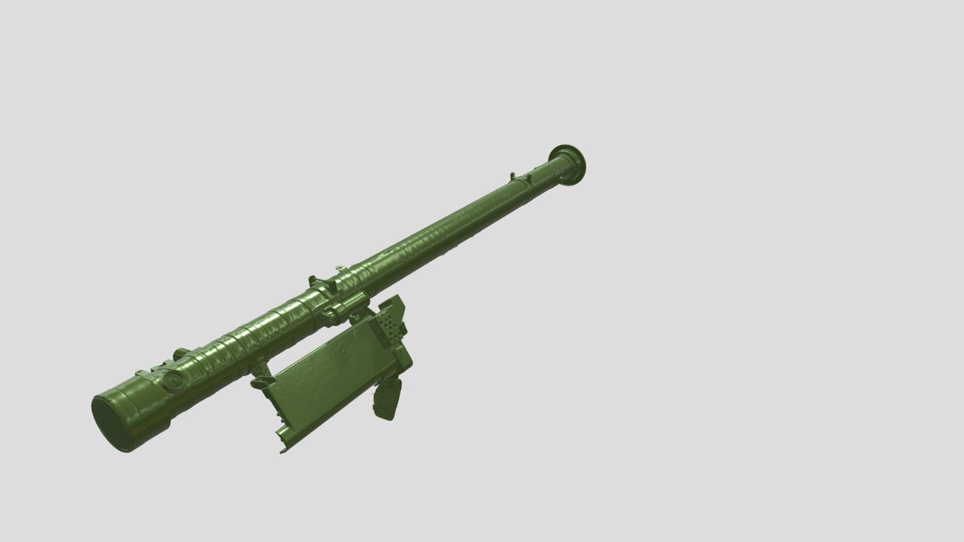 Stinger Rocket Launcher - 3D model by Allen & Company - Advanced ...