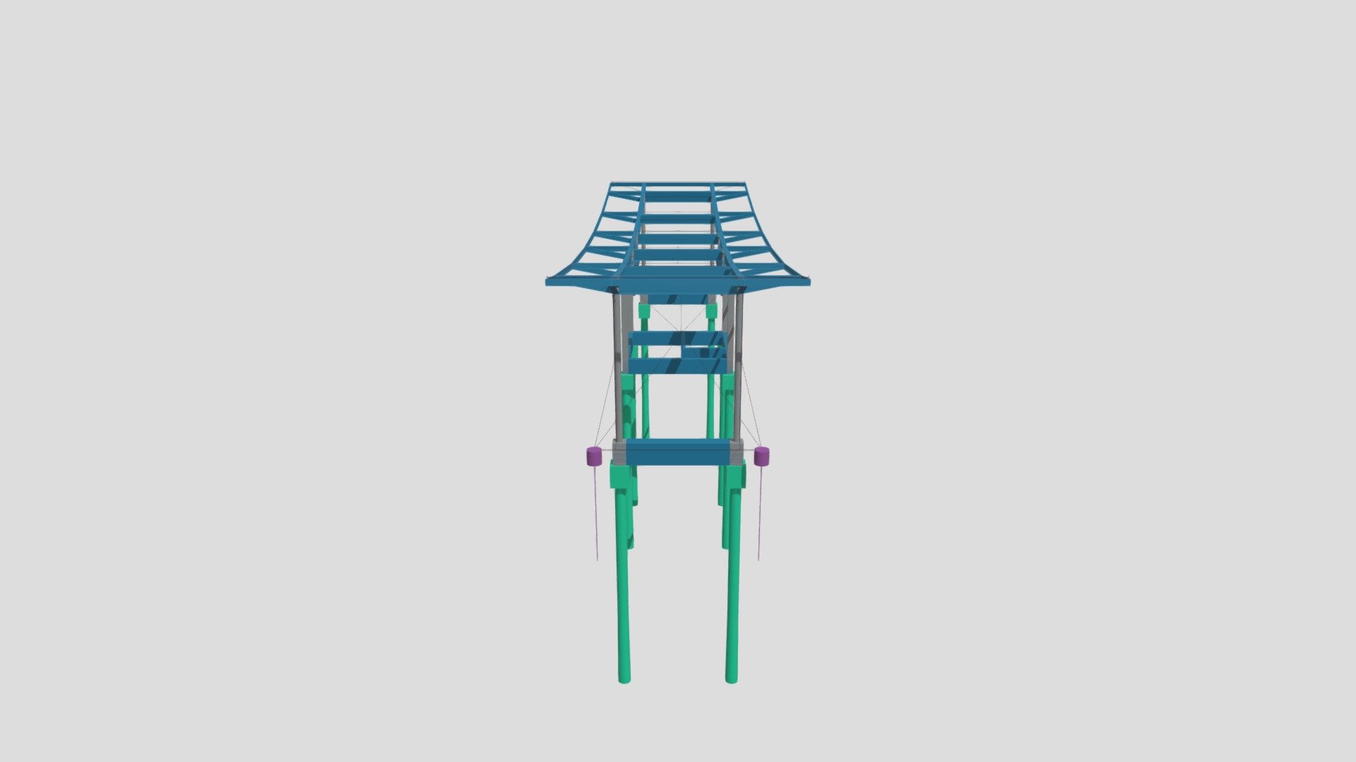 Tamboré - Portaria - Estrutural + SPDA - Download Free 3D model by ...