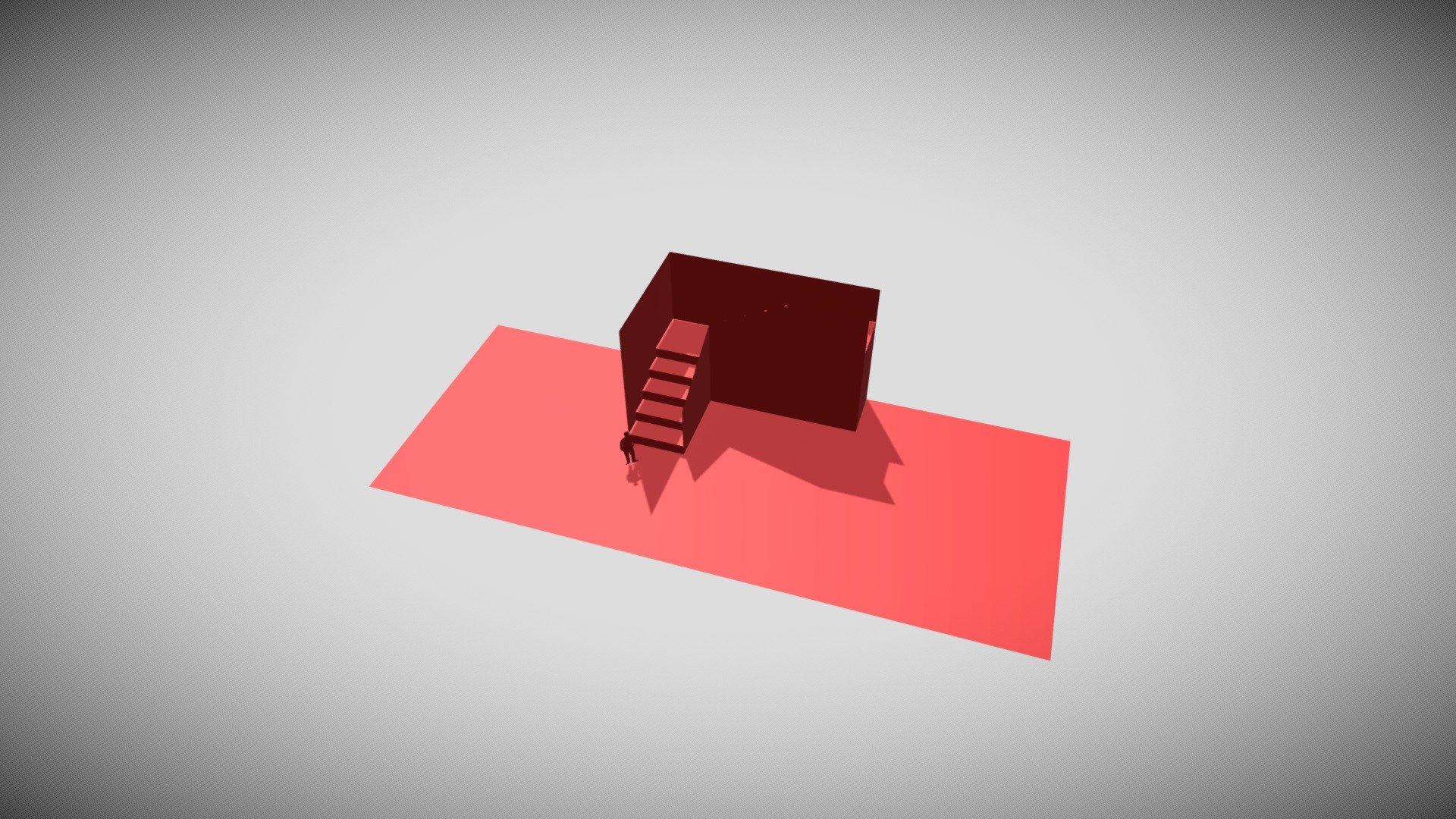 ESCALIER TECHNO - 3D model by garcia.gael [d59aa42] - Sketchfab