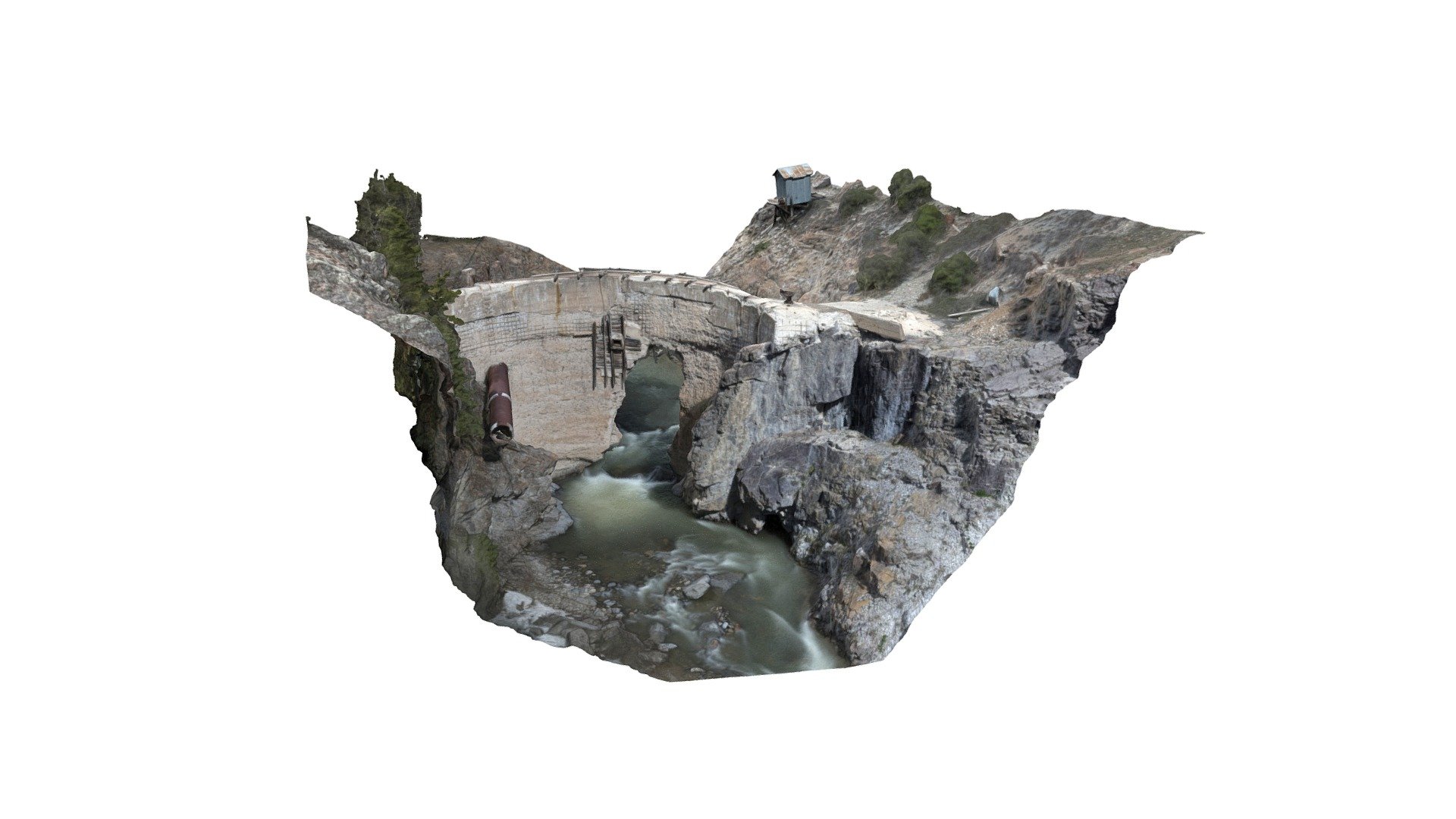 Ute Ulay Dam - Download Free 3D model by BLM National Operations Center ...