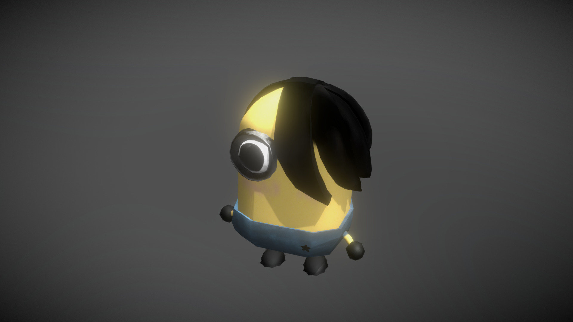 Minion Walk - 3D model by Kann_K (@K_Kan) [d59eb58] - Sketchfab