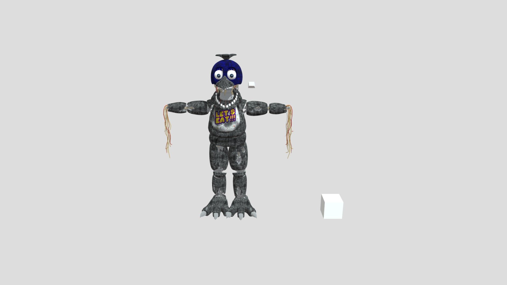 Withered Chica_REMASTER - Download Free 3D model by AngelGamer1411 ...