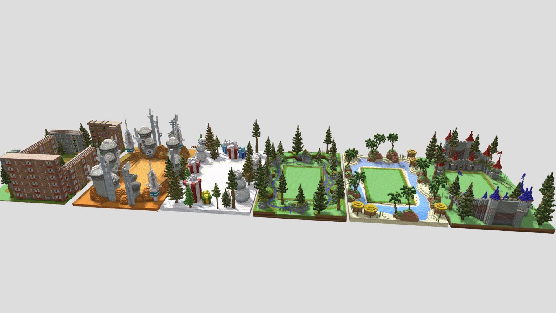 PvP Arena - 6x Pack - 3D model by AizenessTeam (@suspectalien) [d5a03f6 ...