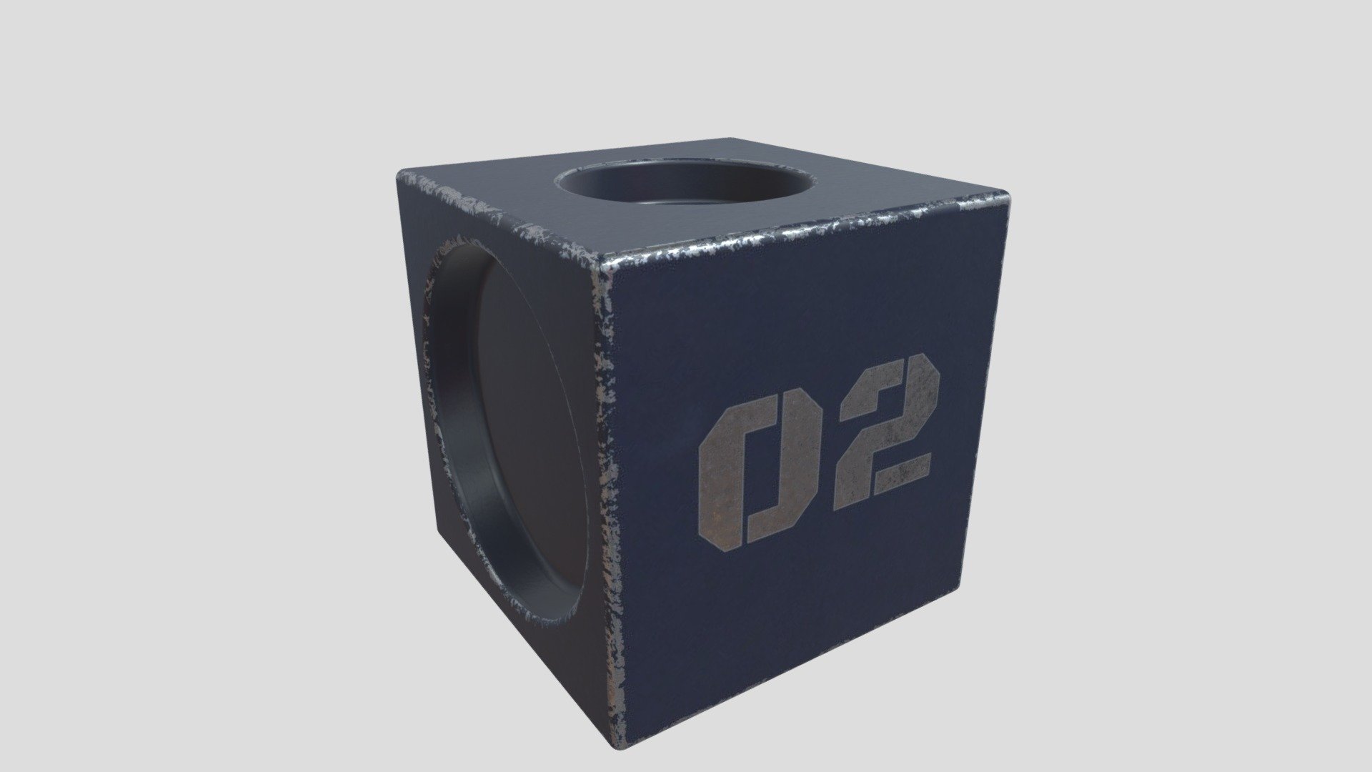 Bool Cube - 3D model by khaledahmedyounes [d5a1d92] - Sketchfab