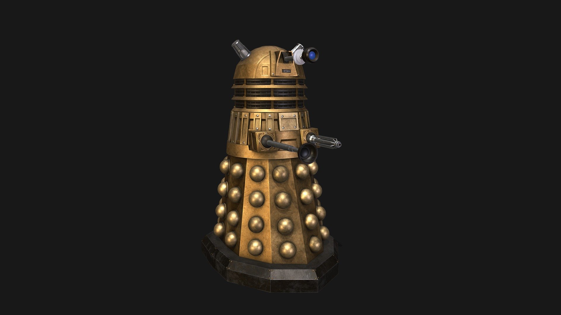 Dalek - 3D model by PROJECT AMAyMU (@gausmorn) [d5a4cea] - Sketchfab