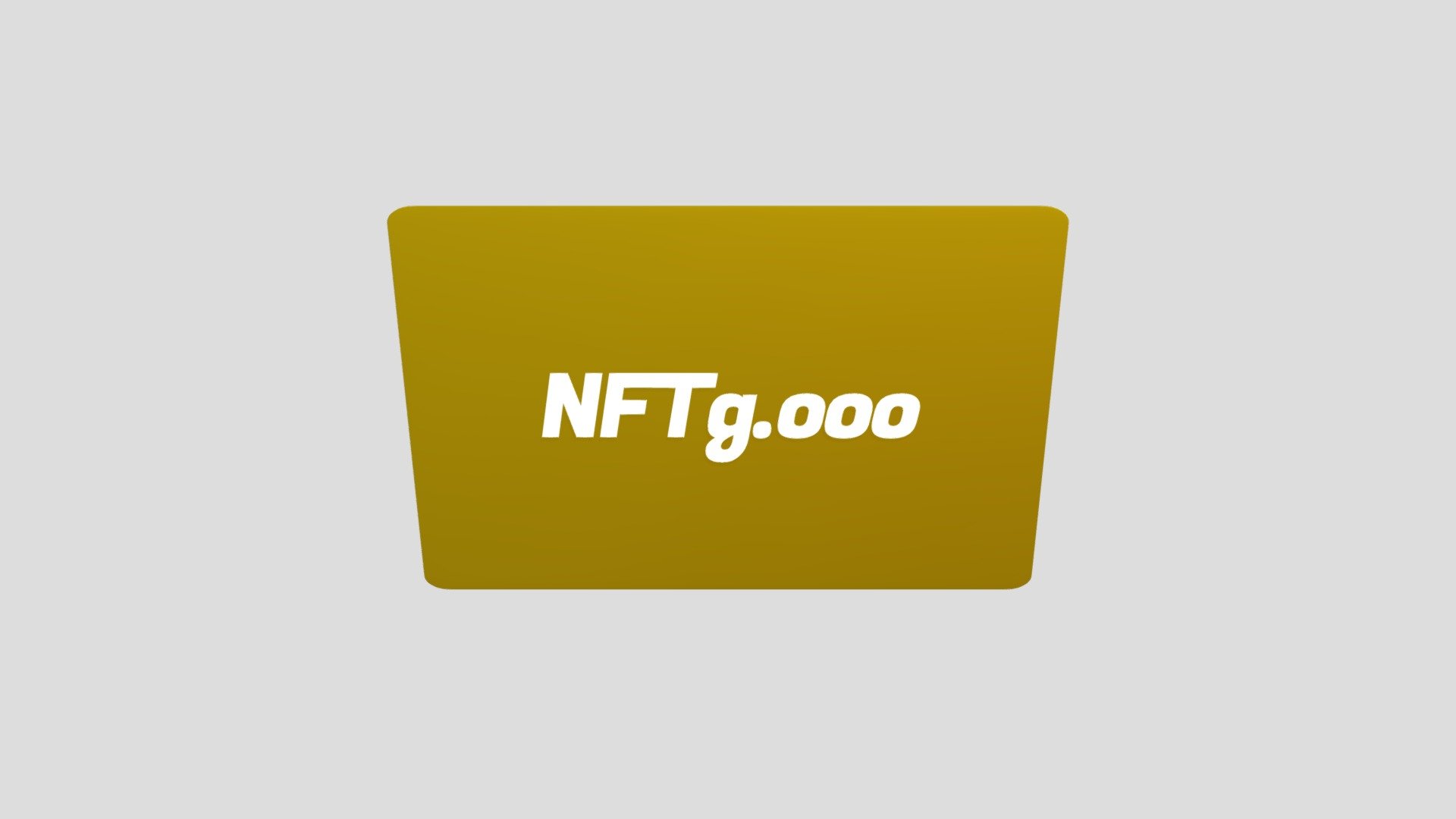 GOLD ticket | nftg.ooo - 3D model by panteranerow [d5a4e86] - Sketchfab