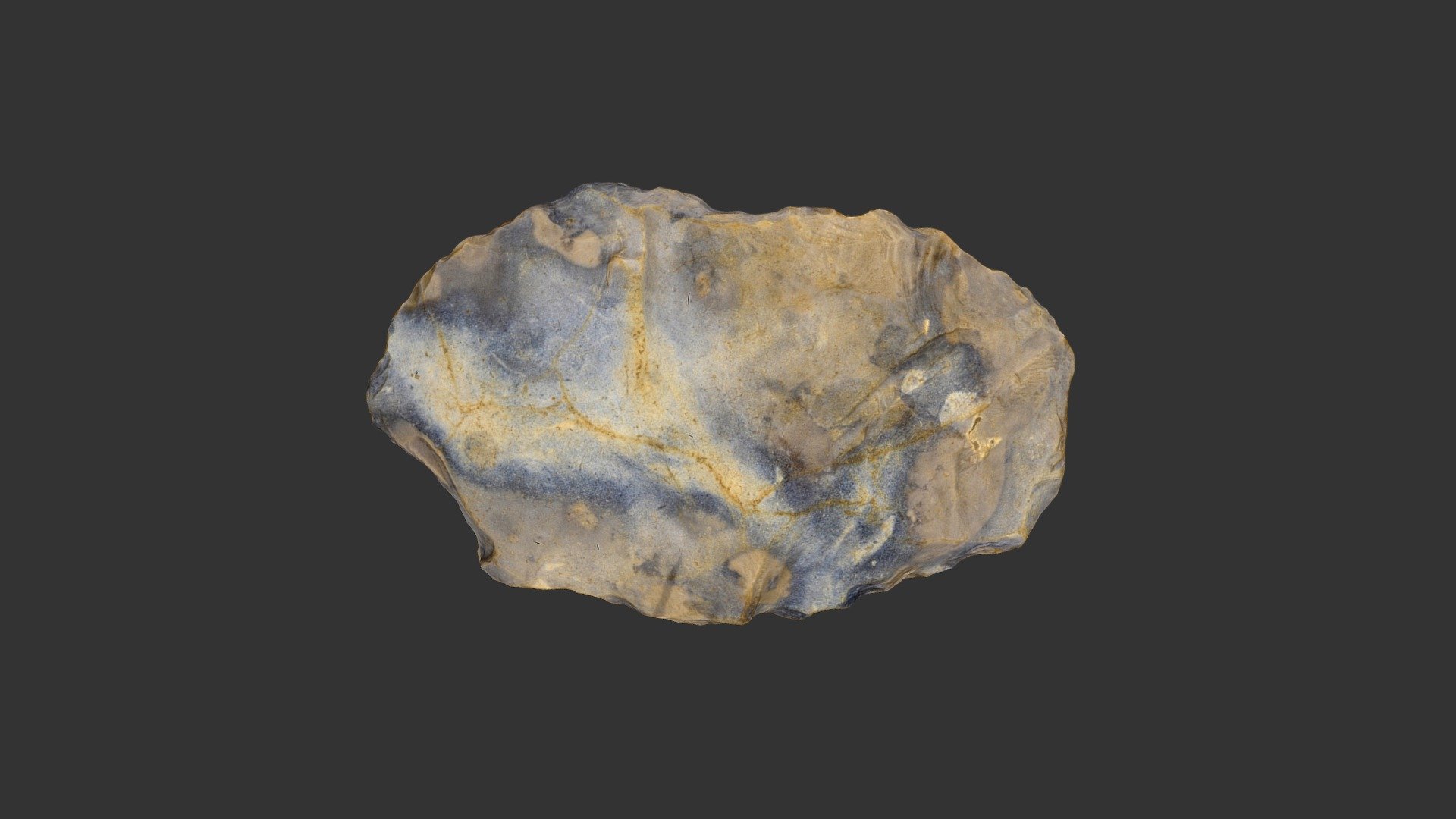 Levallois Flake Tool (516a2) - Download Free 3D model by RLA ...