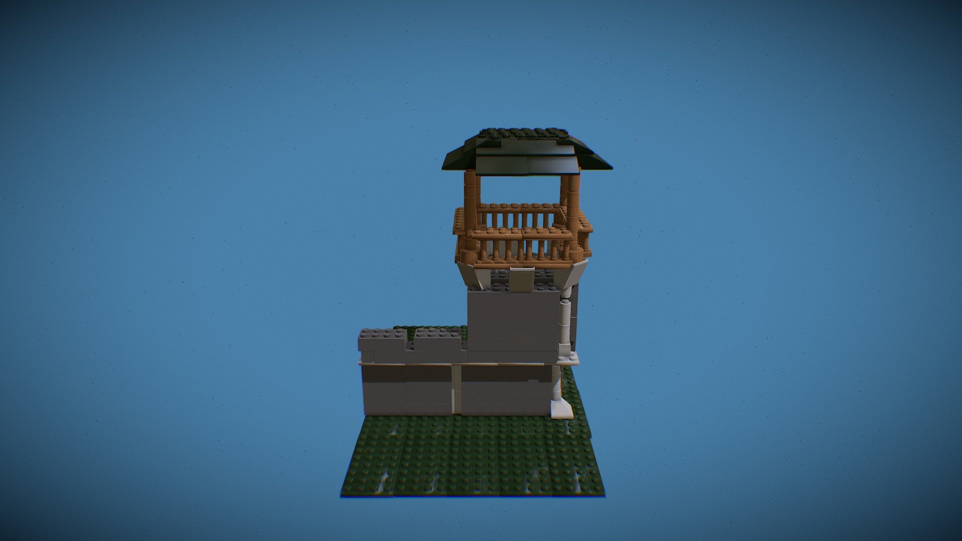 maya lego castle - 3D model by erovai [d5a5f5d] - Sketchfab