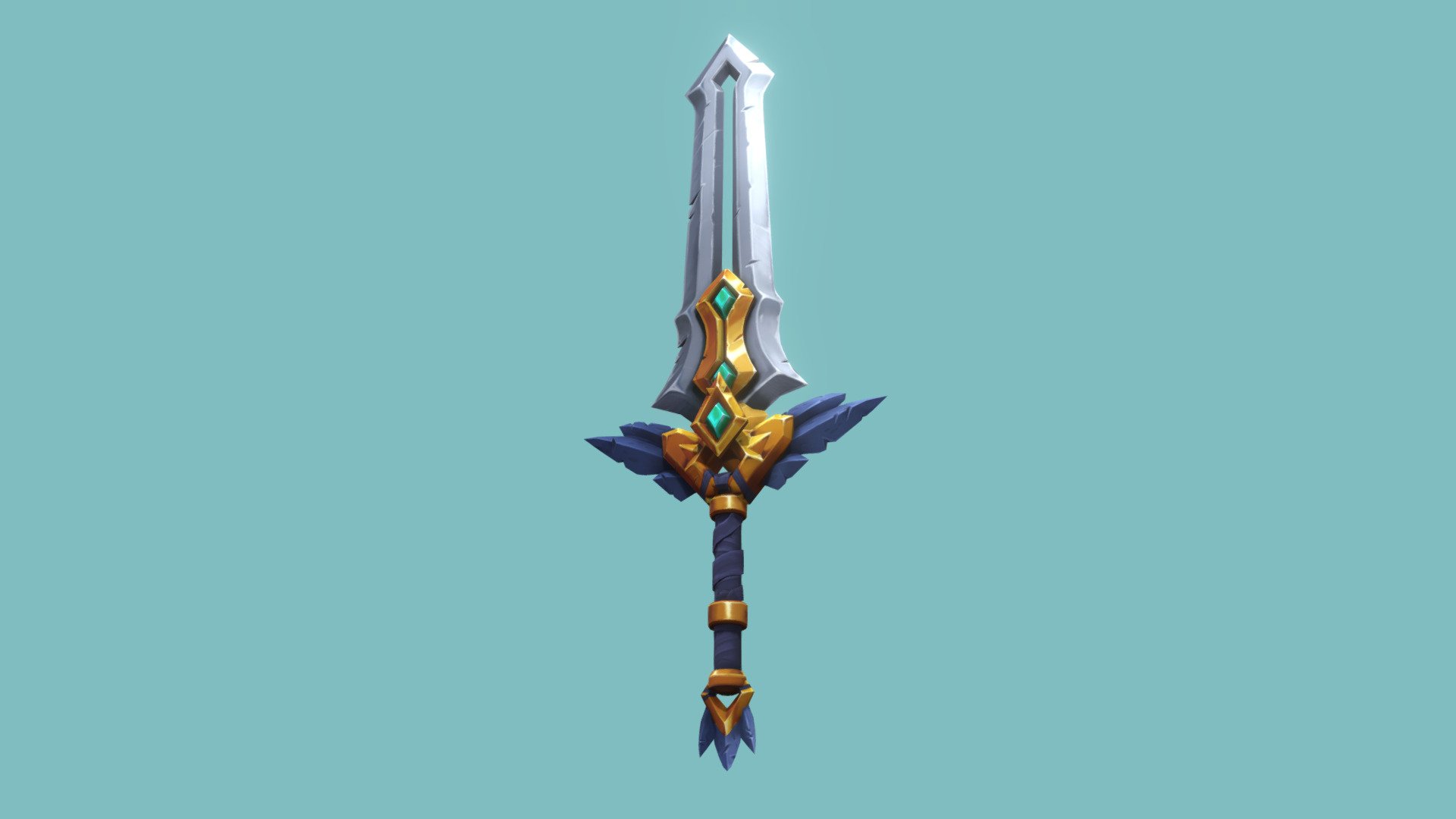 Stylized Blade - 3D model by firaira [d5a673f] - Sketchfab