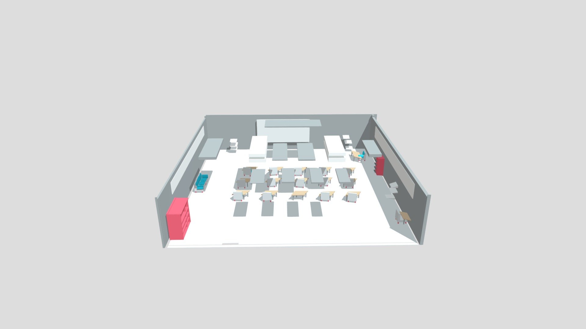 JZ modern classroom - Download Free 3D model by ethompson1 [d5a6bf8 ...