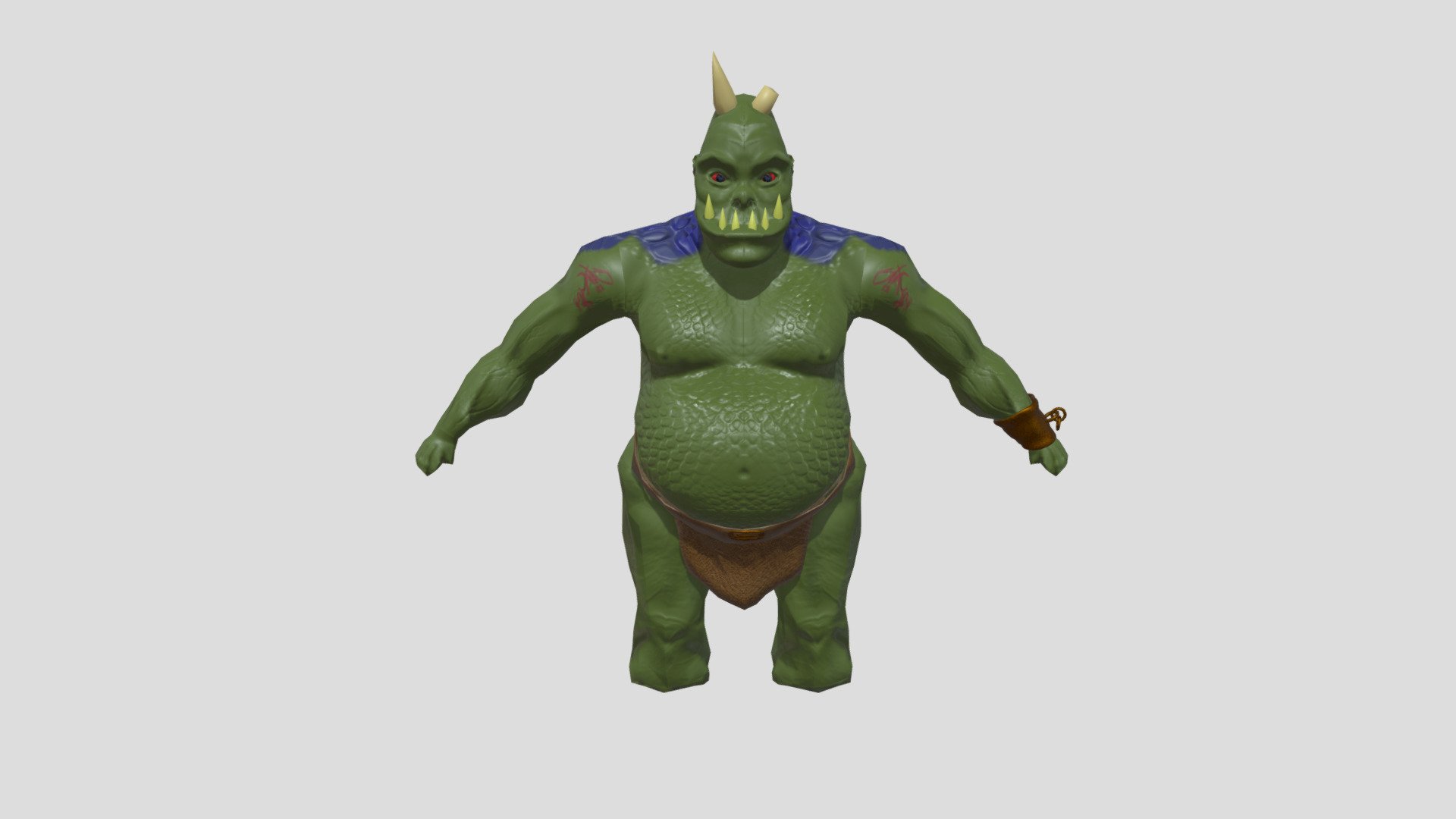 Orc - 3D model by AndyzGamez [d5aa943] - Sketchfab