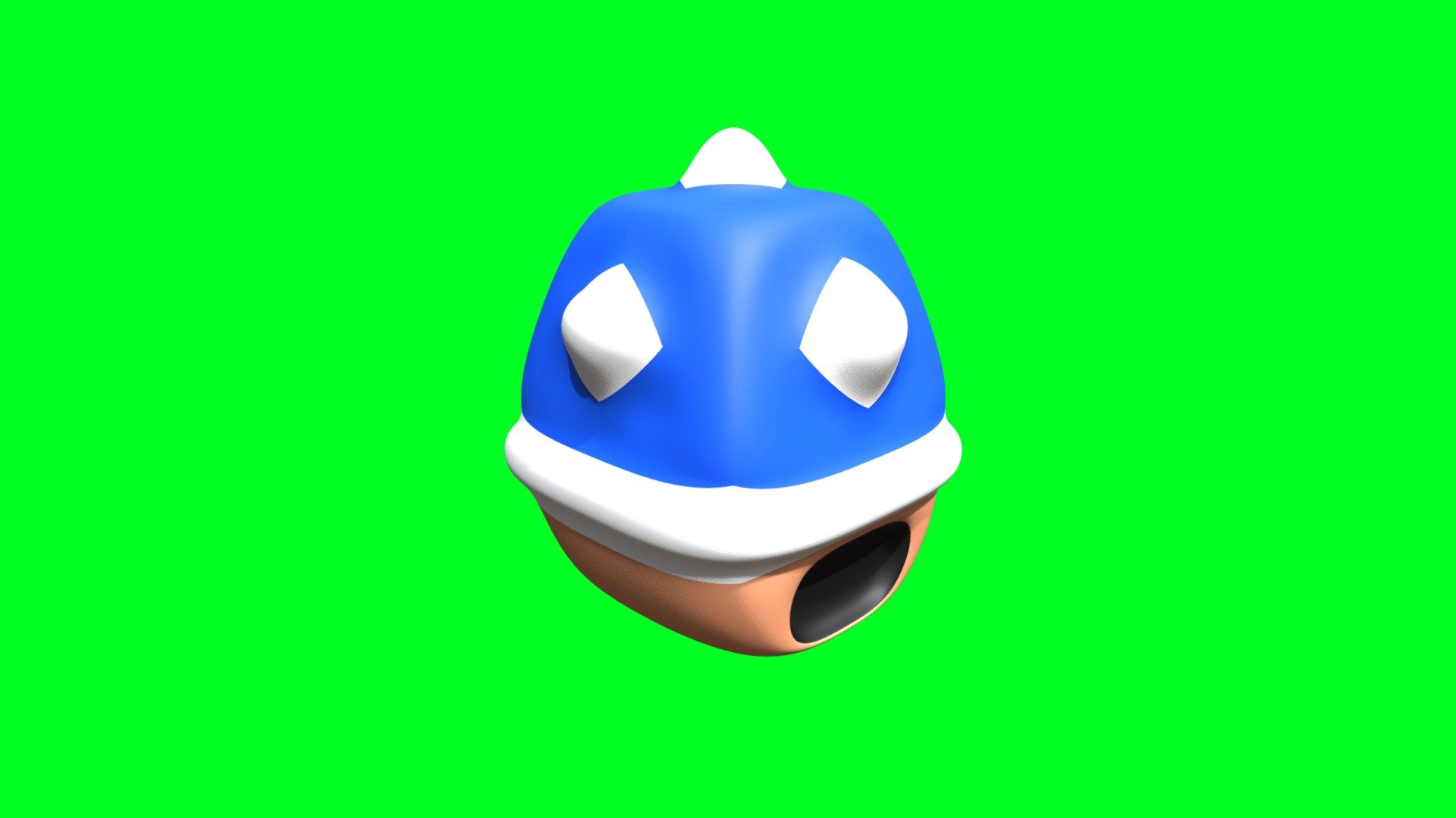 Blue Shell - 3D model by Brighton413 [d5aab2b] - Sketchfab