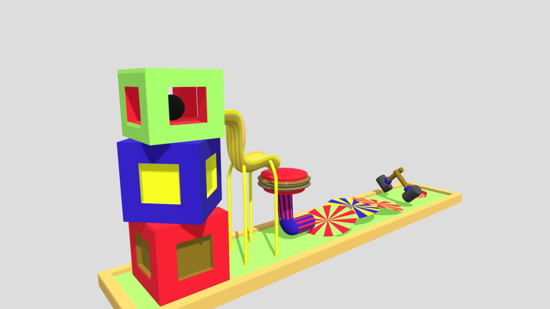 Week4_marble_track - Download Free 3D model by griffinovermyer [d5ac8d6 ...