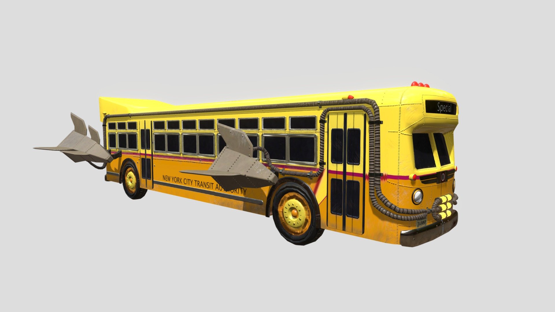 Autobus Yorktown - Mars - Download Free 3D model by maikimm [d5acb0a ...