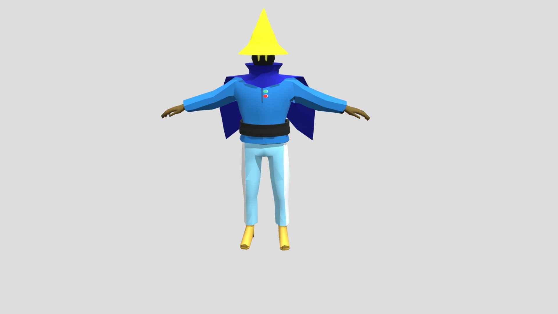 Final Fantasy Black Mage - Download Free 3D model by Rifqi-02 [d5adb08 ...